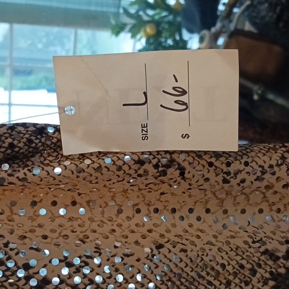 Zoom | Dresses | New Gorgeous Zoom Snake Print Shimmer Dress L | Poshmark